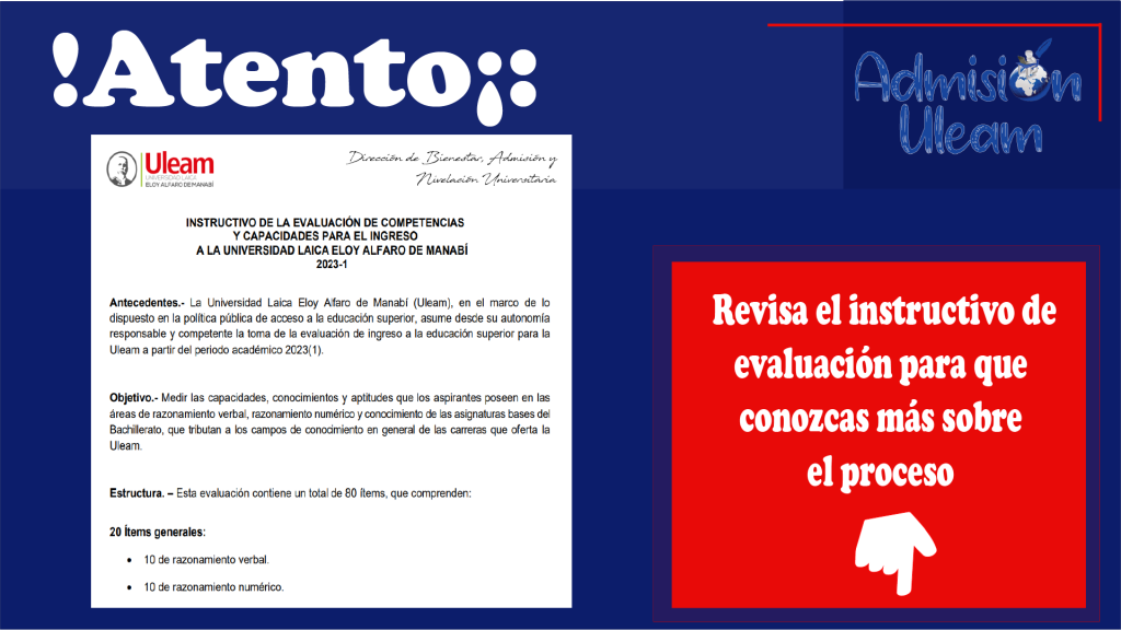 INSTRUCTIVO – Admisión